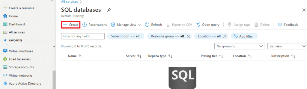 How To Create Azure Sql Database In 7 Easy Steps Thinkcloudly