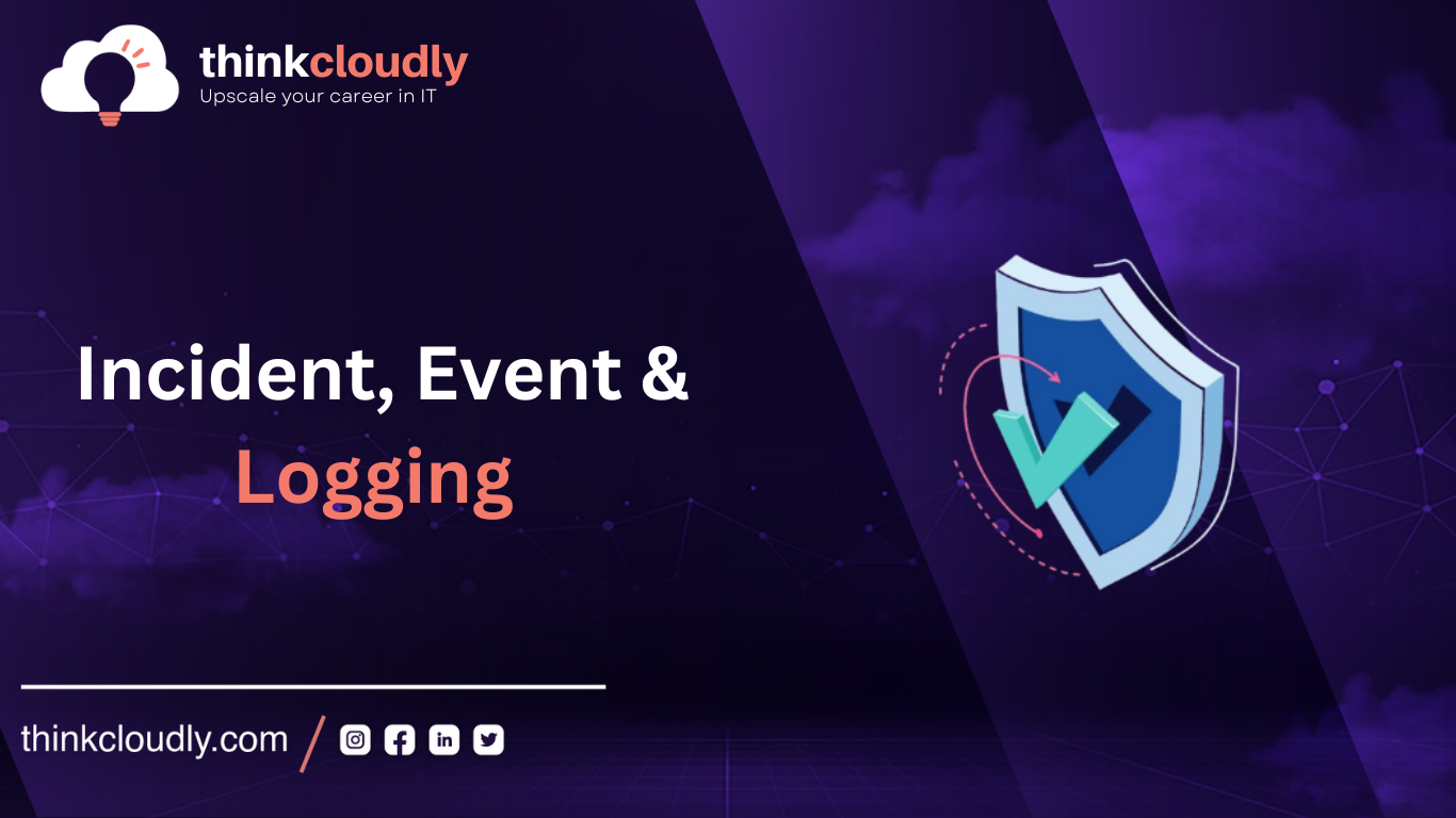 Incident, Event & Logging Quiz - ThinkCloudly
