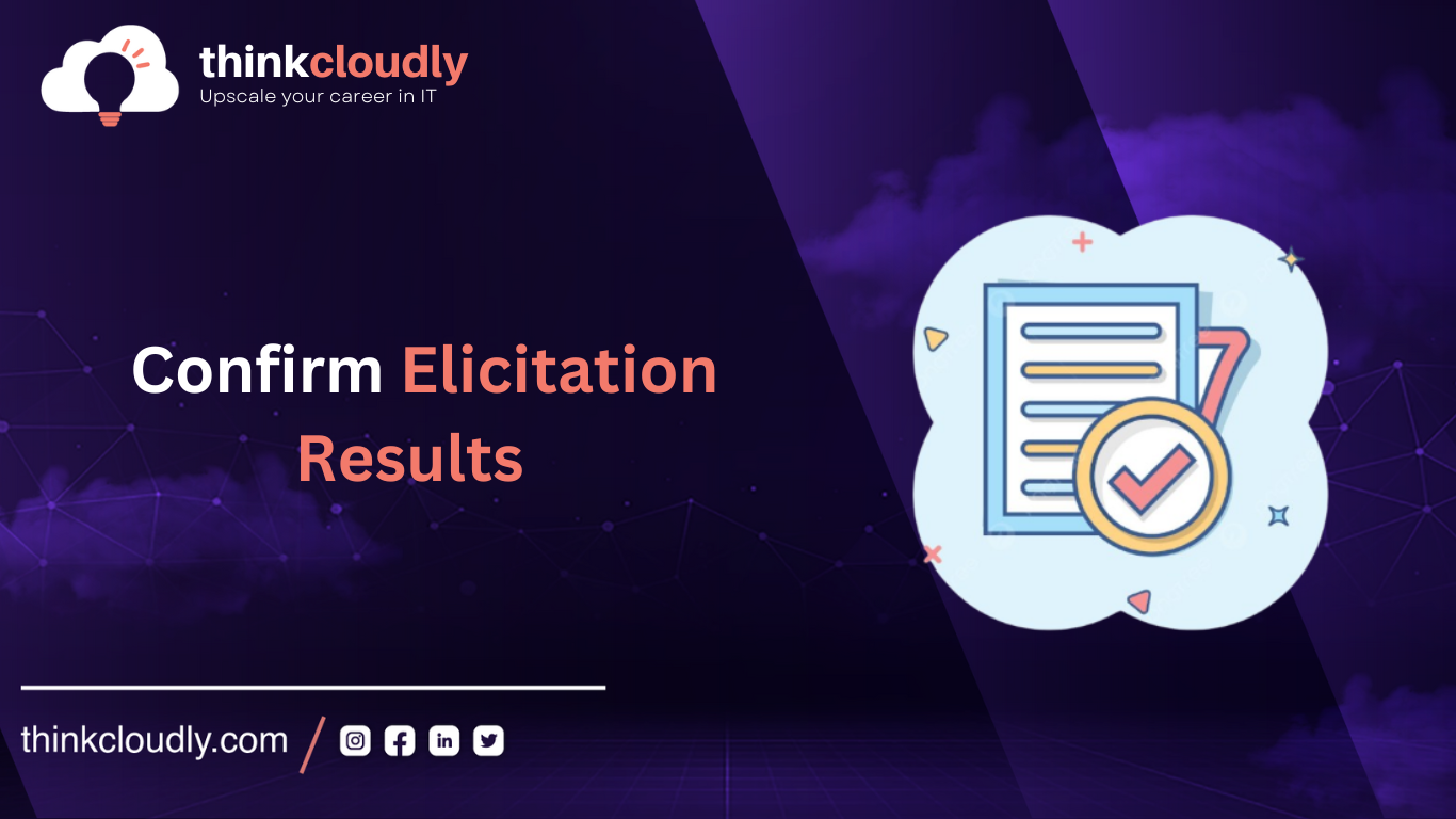 Confirm Elicitation Results Quiz - ThinkCloudly