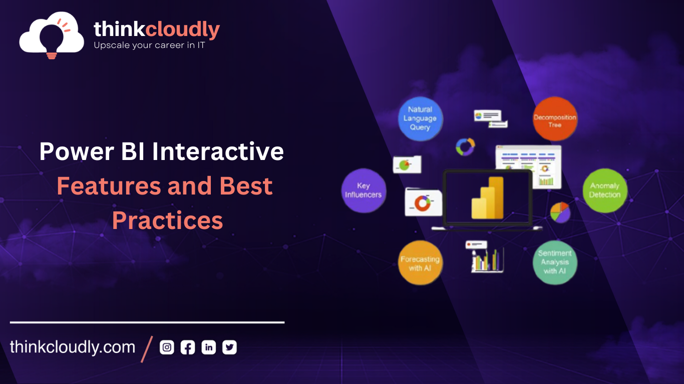 Power BI Interactive Features and Best Practices Quiz - ThinkCloudly